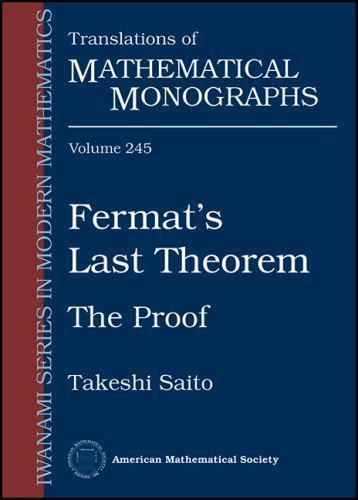Fermat's Last Theorem: The Proof (Translations of Mathematical ...