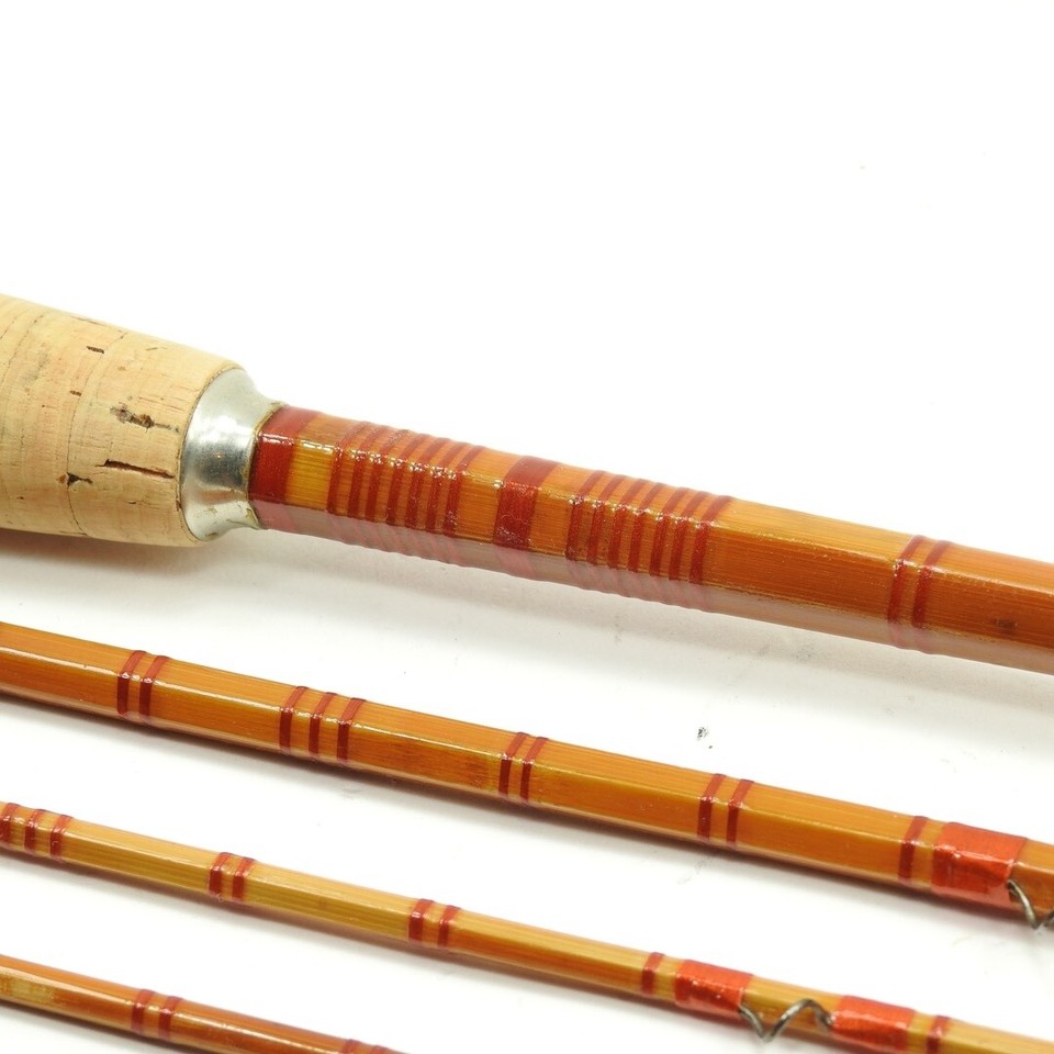 Unmarked Vintage Bamboo Fly Fishing Rod. 10’. Cross-Built? | eBay
