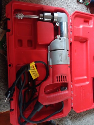 Milwaukee 1107-1 Heavy Duty Corded 1/2" Right Angle Drill Kit | eBay