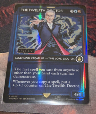 x1 Magic: The Gathering Dr. Who SERIALIZED The Twelfth Doctor 479/512 ...