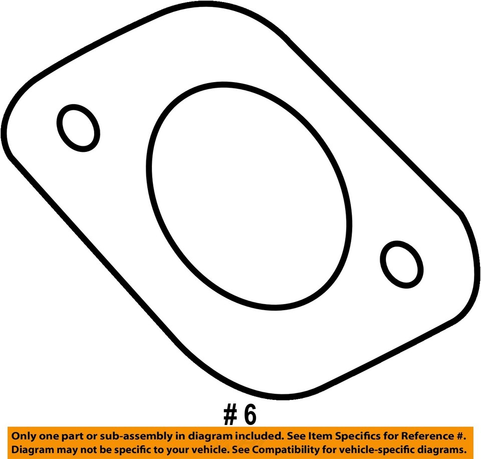 GM OEM 10-17 Captiva Sport Exhaust Components-Center Pipe Gasket ...