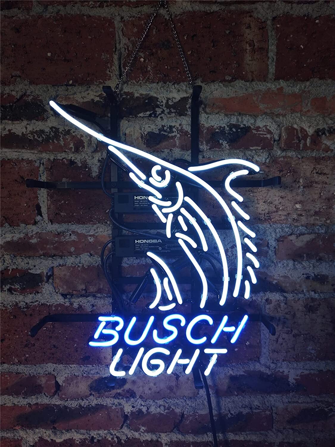 Swordfish Fish Beer Marlin 17"x14" Neon Light Sign Lamp Wall Decor Bar ...