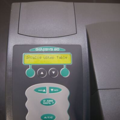 GENESYS 20 SPECTROPHOTOMETER | eBay