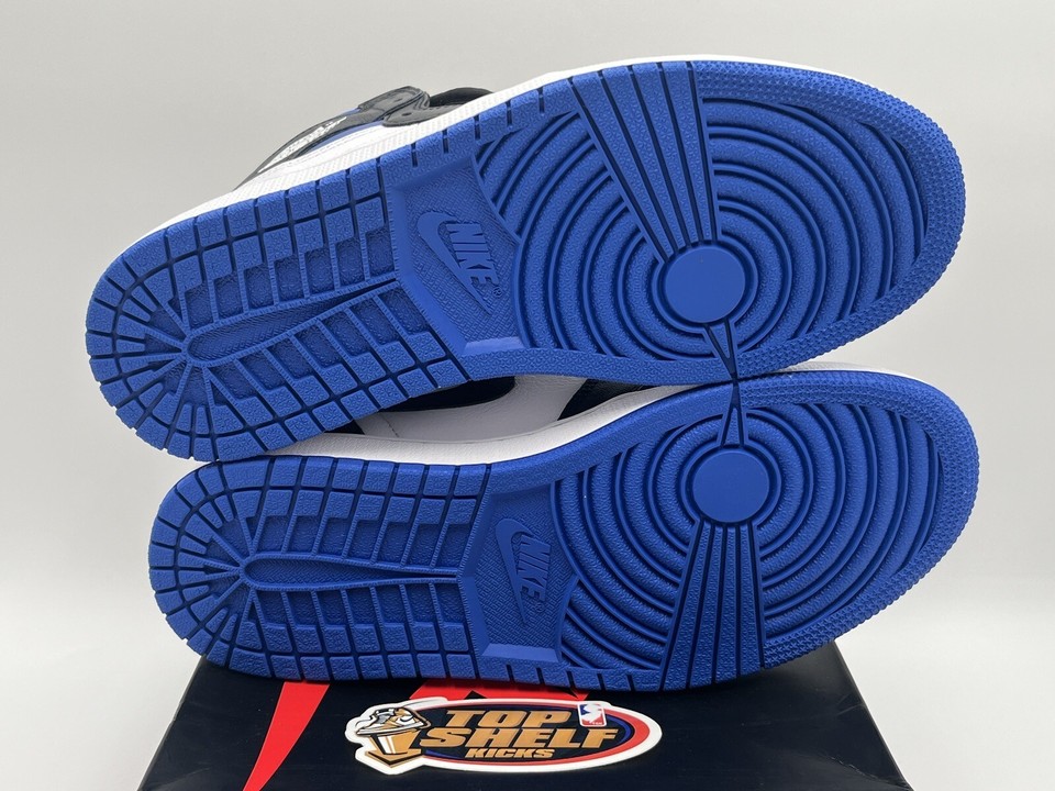 New Air Jordan 1 High Royal Toe 2020 Size 8.5 Rare Retro Authentic Blue ...