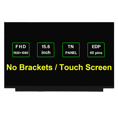 15.6" for Dell Inspiron P102F FHD 1920×1080 40pin LED LCD Touch Screen ...