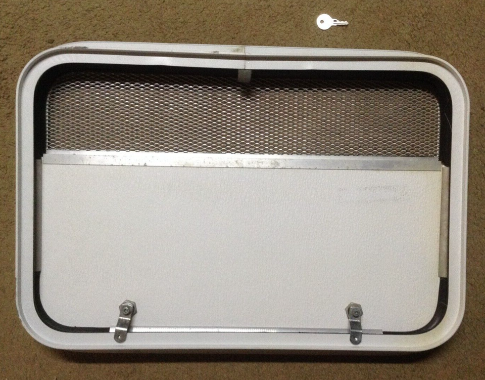 RV GENERATOR DOOR 25.25"x17.25" LOCKING BAGGAGE STORAGE COMPARTMENT ...