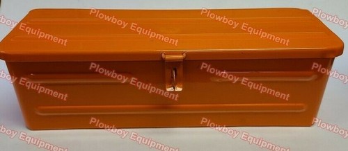 5A3OR STEEL ORANGE TRACTOR TOOL BOX for Allis Chalmers Kubota Kioti ...