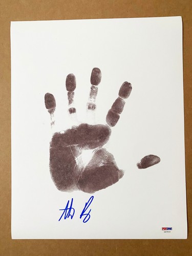 Anthony Rizzo Yankees Cubs Signed Hand Print PSA/DNA Retirement ...