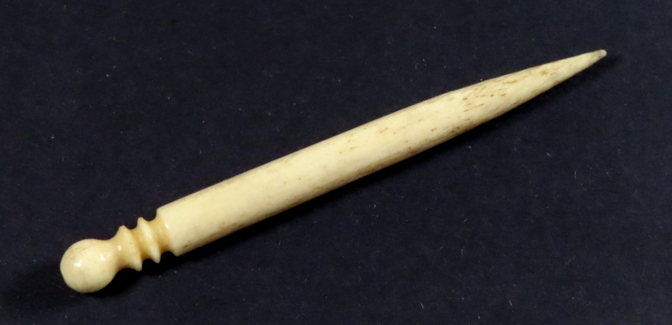 NICE 19TH CENTURY SAILOR MADE AWL SPIKE TOOL WITH A SHAPED HANDLE | eBay