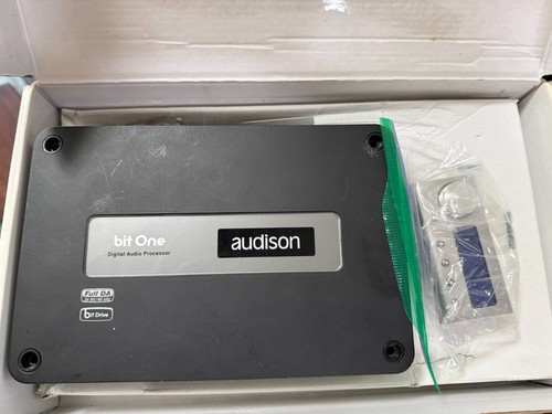 AUDISON BIT ONE 1 AUTO PROCESSOR WITH REMOTE HEAD CABLES ORIGINAL BOX ...