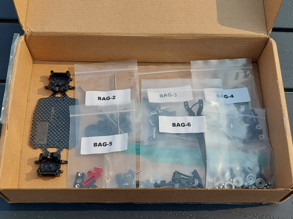 Atomic RC AMZ (kit only) w/ Added Long Arm Kit, Brushless Motor, Body, Etc. | eBay