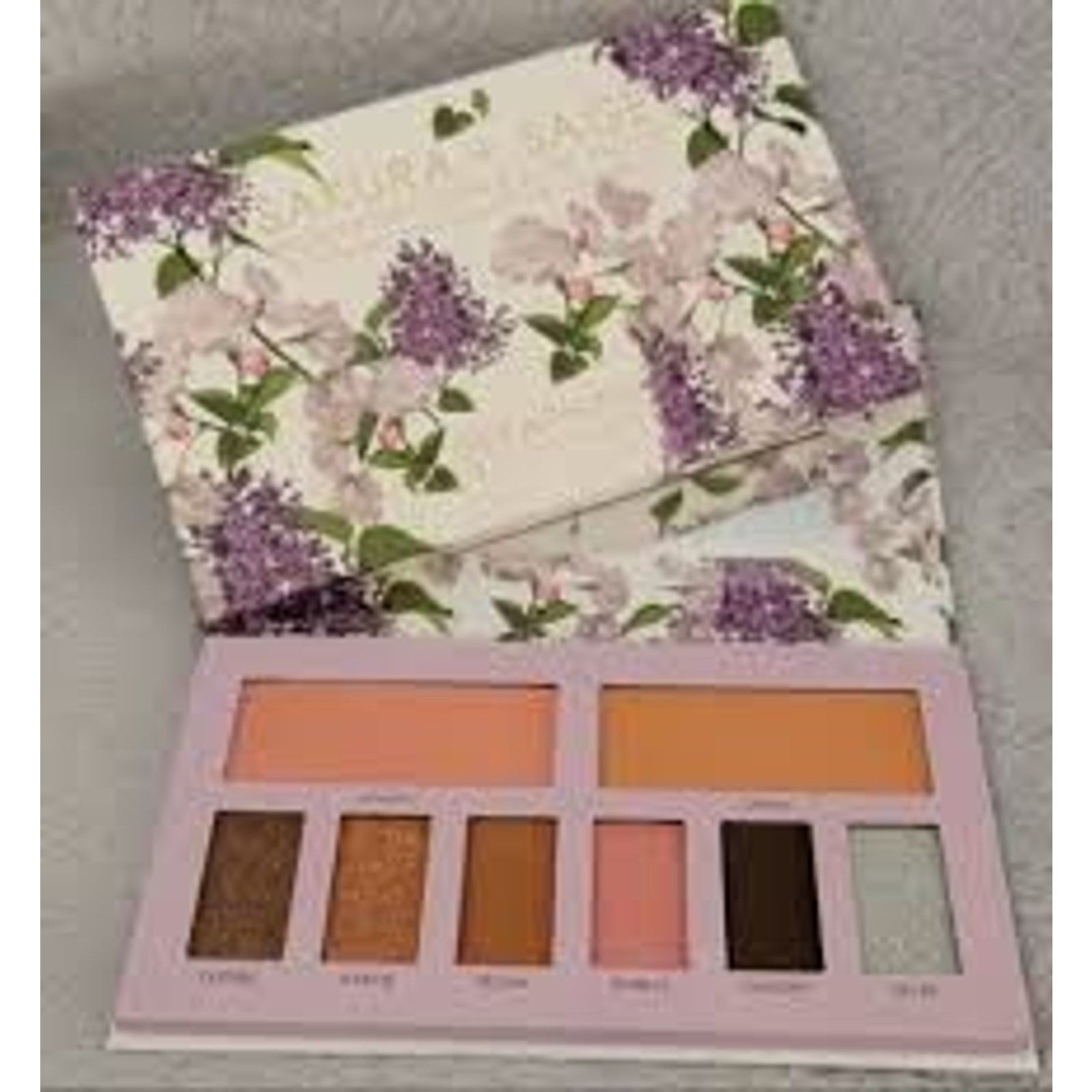 Sakura & Sage Vegan Eyeshadow + Blush Palette | eBay