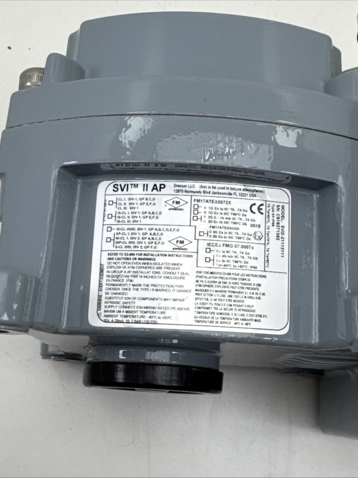 MASONEILAN SVI2-21113111 DIGITAL VALVE POSITIONER SVI II AP | eBay