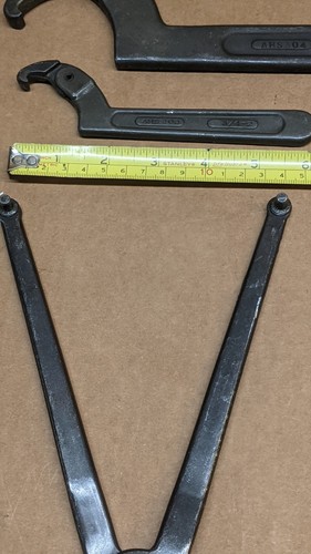 BLUE POINT, HOOK SPANNER WRENCHES, AHS300, AHS304, ONE PIN SPANNER, LOT ...