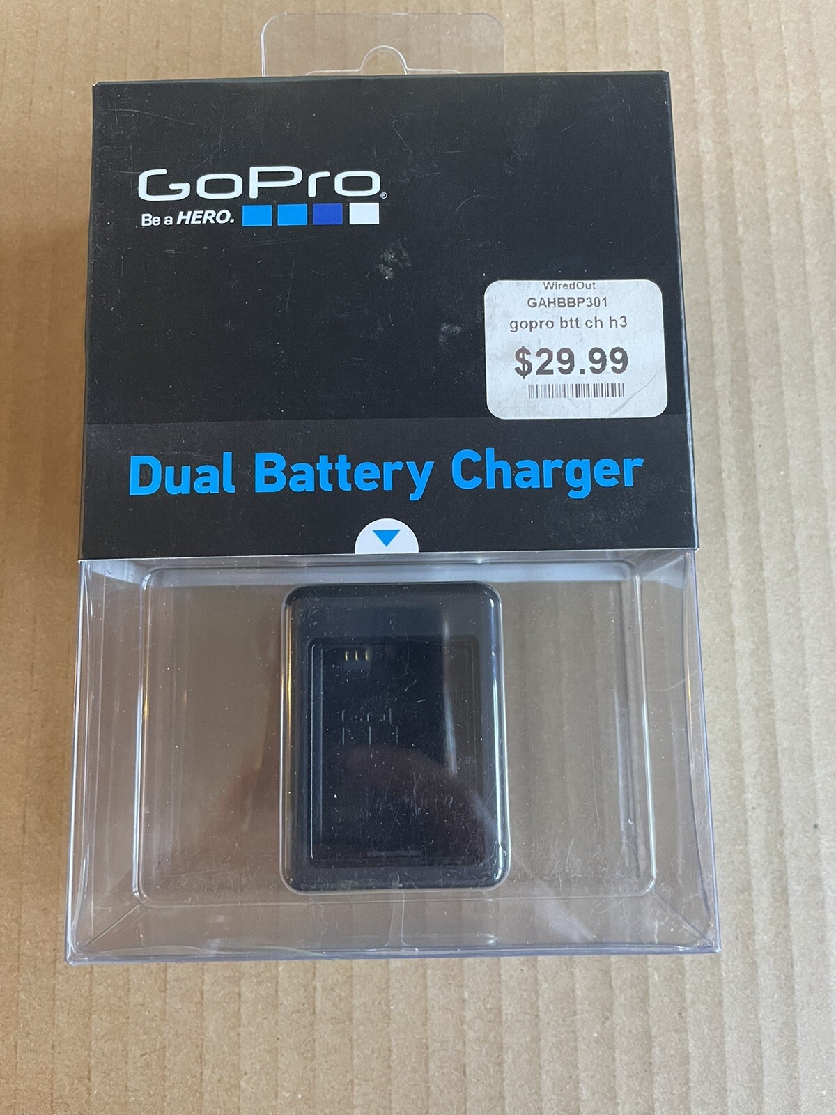 Original GoPro Dual Battery Charger for HERO3+/HERO3 - New & Sealed | eBay