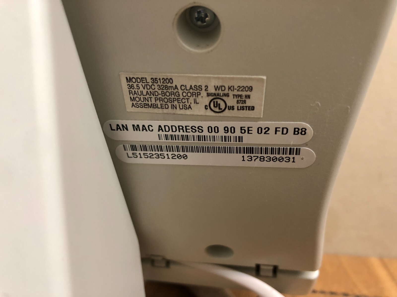 Rauland Responder 5 351200 Master Console | eBay