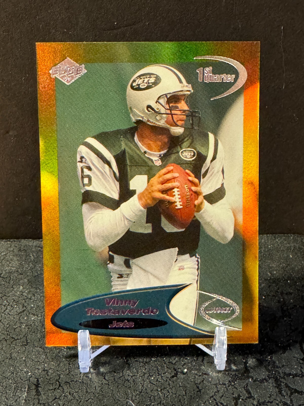 1998 Collectors Edge Odyssey Football Vinny Testaverde Card #102 #118/ ...