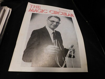 The Magic Circular Magazine of Magicians, Tricks & News 1981 July | eBay