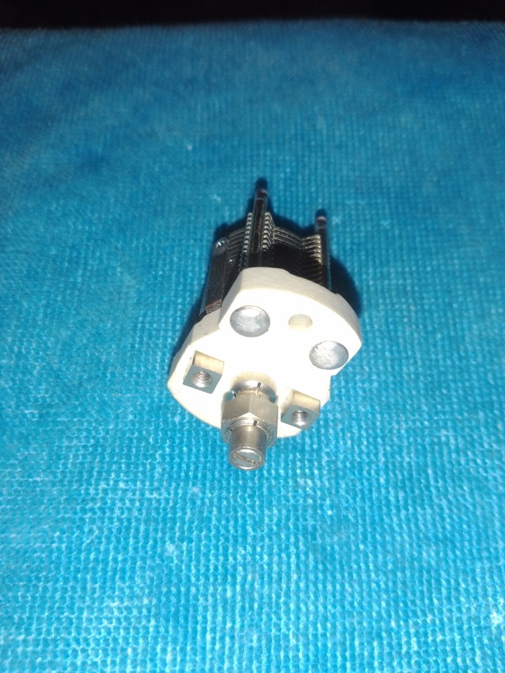 HAMMARLUND CT1C100 AIR VARIABLE CAPACITOR f/ HAM RADIO RECEIVER - 100 ...