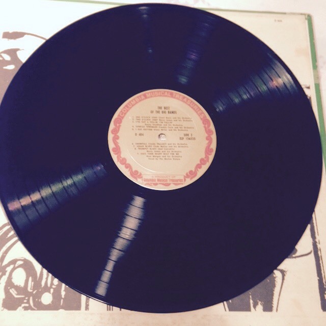 THE BEST OF THE BIG BAND SINGERS - MONO LP Columbia D405 Various ...