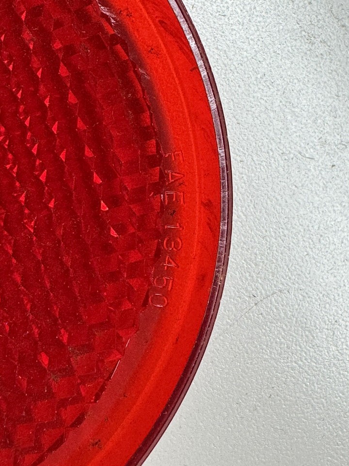 Glo-Brite 304 Red Lens Lamp Cover STDB61 PAIR | eBay