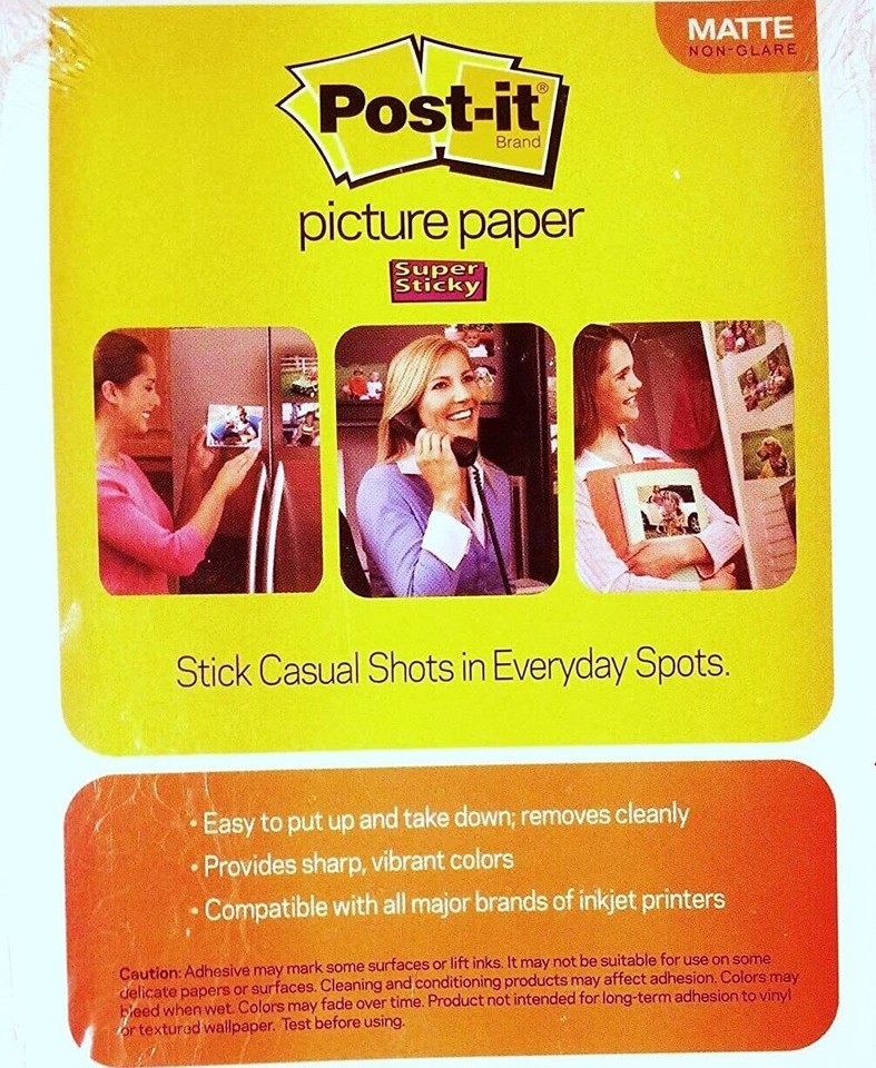 Post it Print Peel and Stick Picture Paper | eBay
