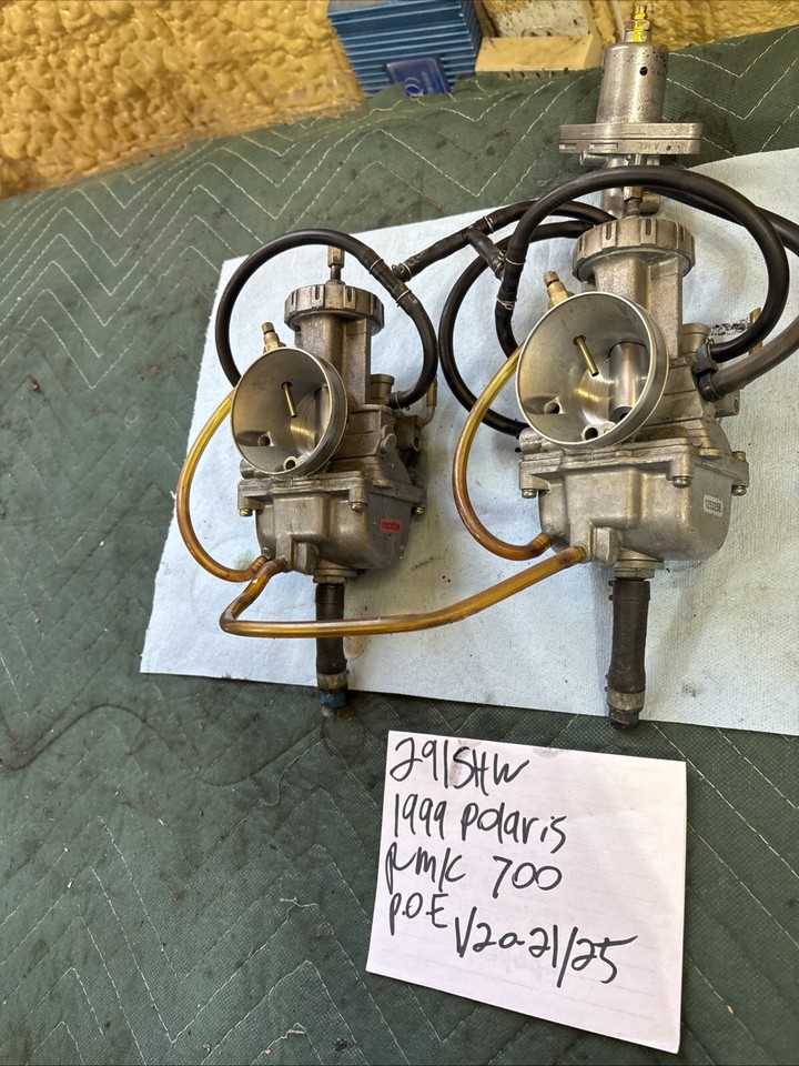 1999 Polaris RMK 700 dial a jet carburetors carbs 291 | eBay