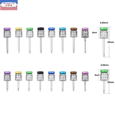 Dental Implant Abutment Hand Driver Hex Screwdrivers Long+Short ...