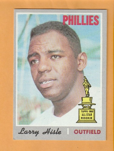 Larry Hisle Philadelphia Phillies 1970 Topps #288 Portsmouth Ohio State ...