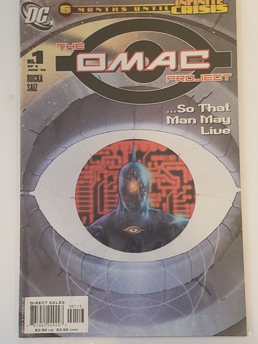 DC Comics THE OMAC PROJECT #1 June 2005 761941249247 | eBay
