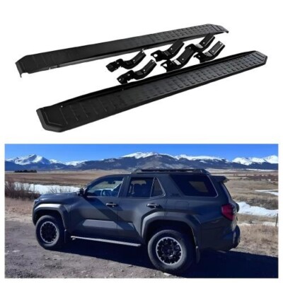 2PCS Side Steps Running Boards Nerf Bar Fits For toyota 4Runner N500 ...