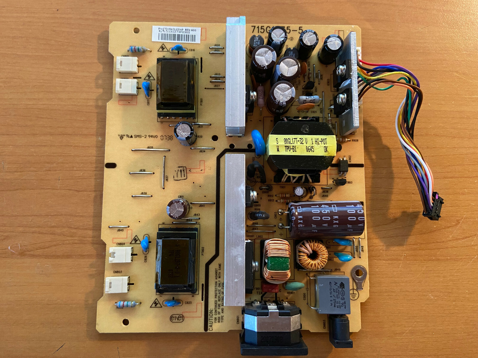 Dell UltraSharp 1908FPc PSU Power Suply Board 715G1775-5 | eBay