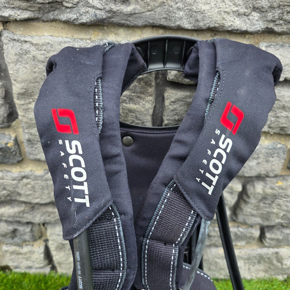 3M Scott Safety Propak Harness & Backplate W/ Scott Vision 3 Mask & BA ...