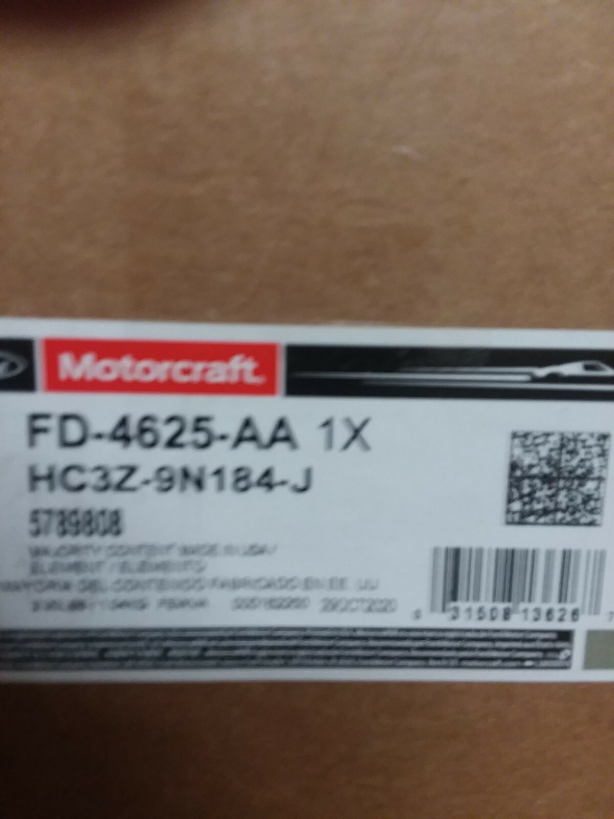 New FD4625AA Motorcraft Ford F250 F350 6.7 Diesel Fuel Filter OE FD4625 ...