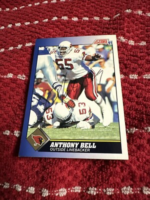 1991 Score Anthony Bell #105 Cardinals Autograph Michigan State | eBay