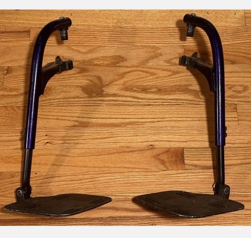 SUNRISE QUICKIE Power Wheelchair Footrest Swing Away Stationary Leg ...