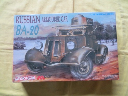 RUSSIAN Armoured Car BA-20 - Dragon 1/35 - neuve | eBay
