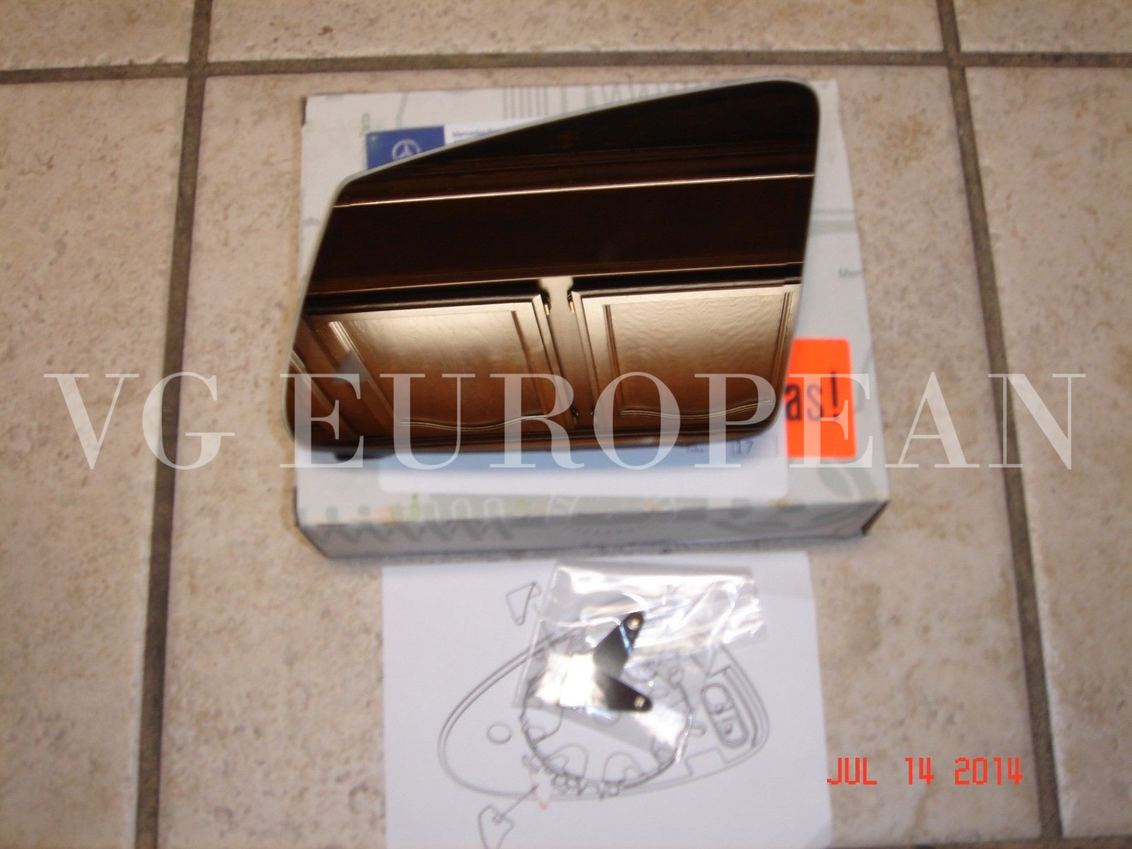 Mercedes-Benz C CL S CLS E Class Genuine Left Mirror Glass NEW ...