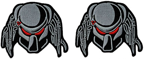Predator Alien Movie Arnold Embroidered Patch || 2PC iron on or sew 3 ...