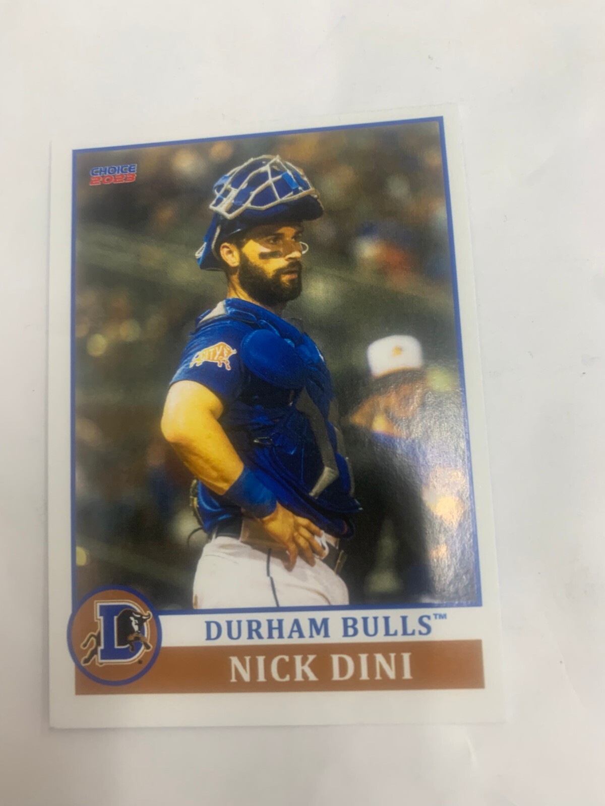 Nick Dini Card 2023 Durham Bulls Team Card | eBay