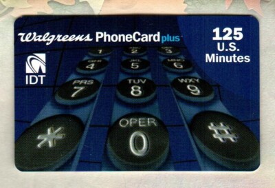 IDT Walgreens 2006 Phone Card ( EXPIRED ) | eBay