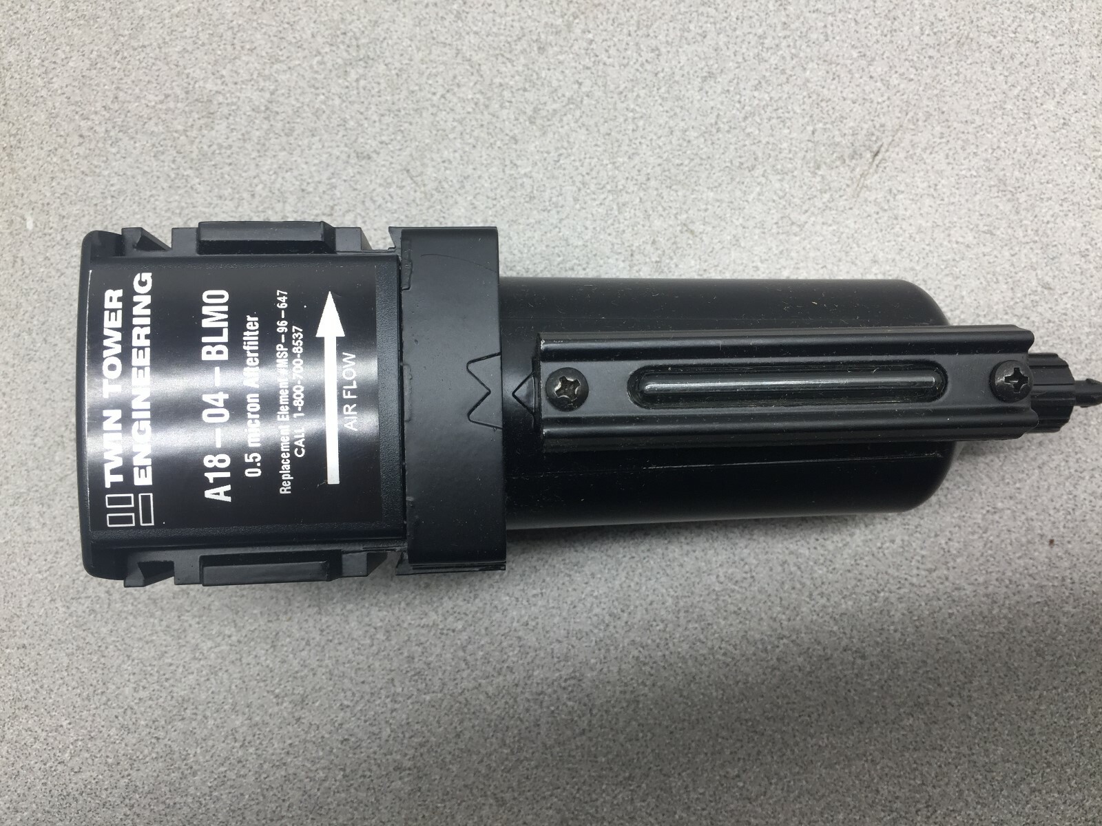 NEW IN BOX TWIN TOWER 0.5 MICRON AFTERFILTER A18-04-BLM0 | eBay