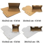 Royal Mail PIP Large Letter Boxes C4 C5 C6 C7 DL Postal Box FSC ...