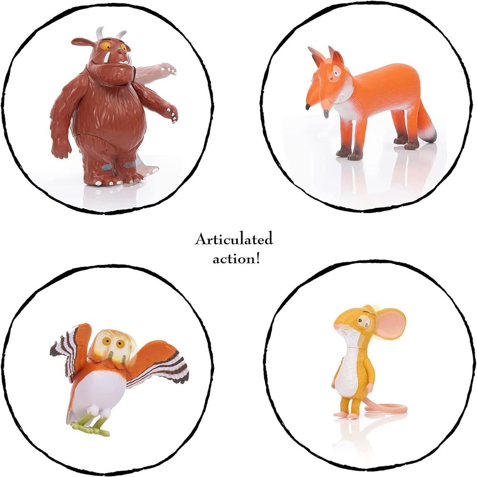 The Gruffalo Story Time Family Julia Donaldson Book Character Figure ...
