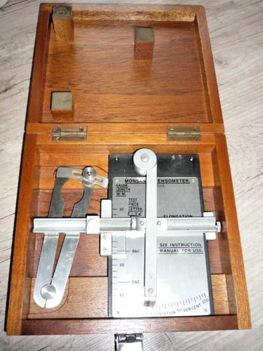 MONSANTO TENSOMETER (Reduction in area gauge) TOOL | eBay UK