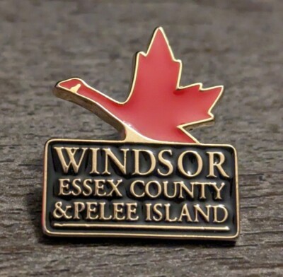 Windsor Essex County & Pelee Island - Ontario Canada - Red Maple Leaf ...