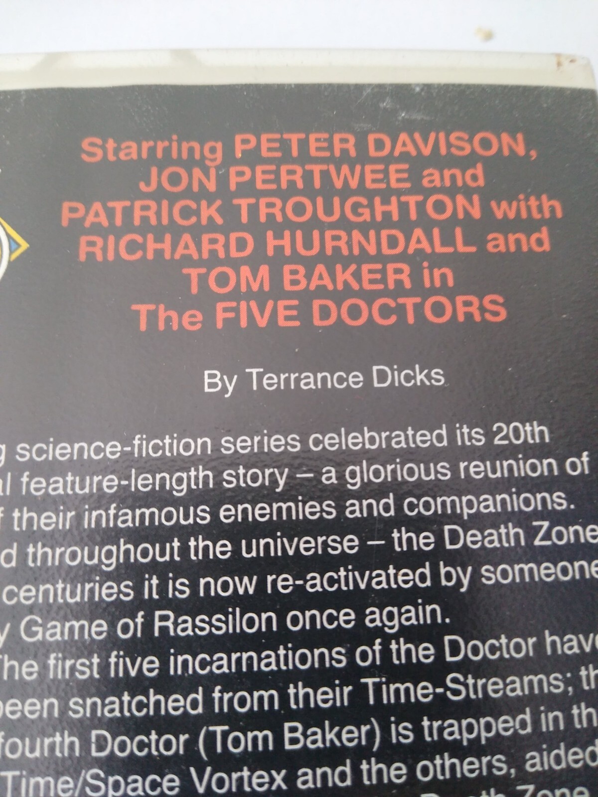 Doctor Who The Five Doctors VHS 📼 VIDEO UNABRIDGED VERSION 100 Play ...