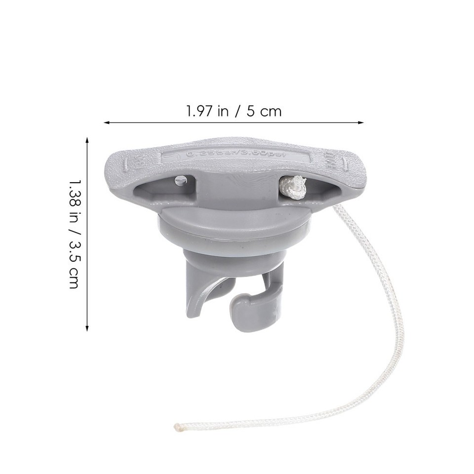 4 Pcs Inflatable Boat Valve Caps Kayak Replacement Plug Paddle Board ...