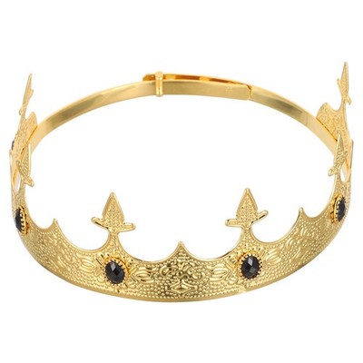 King Costume Crown Birthday Adjustable Crowns for Women Headband | eBay ...