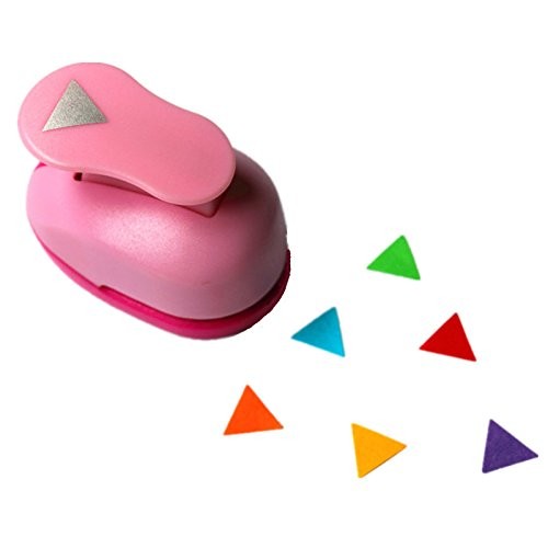 Crafts Punch 5/8-Inch Triangle Shape Paper Punch for Scrapbooking Card ...